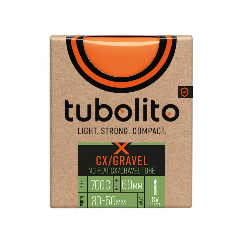 Tubolito X-Tubo CX and Gravel Lightweight Inner Tube in Neon Orange ...