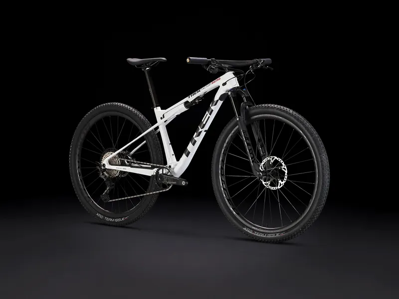 TREK Supercaliber 9.8 XT XC Mountain Bike in White and Gravel