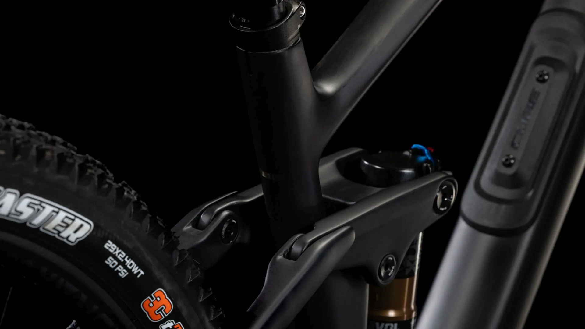 Cube Stereo ONE44 C:62 Race Full Suspension Mountain Bike in Blackline