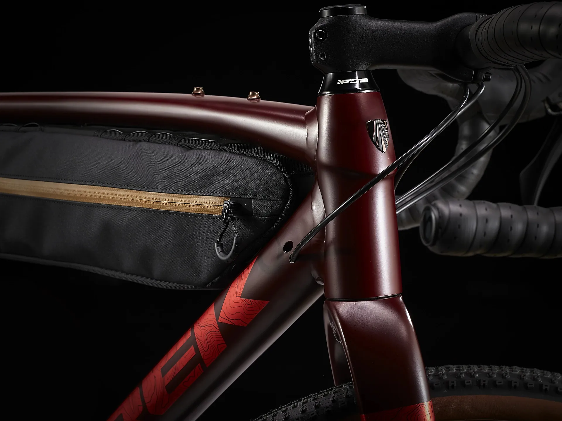 TREK Checkpoint ALR 5 Driftless Gravel Bike in Satin Cobra Blood