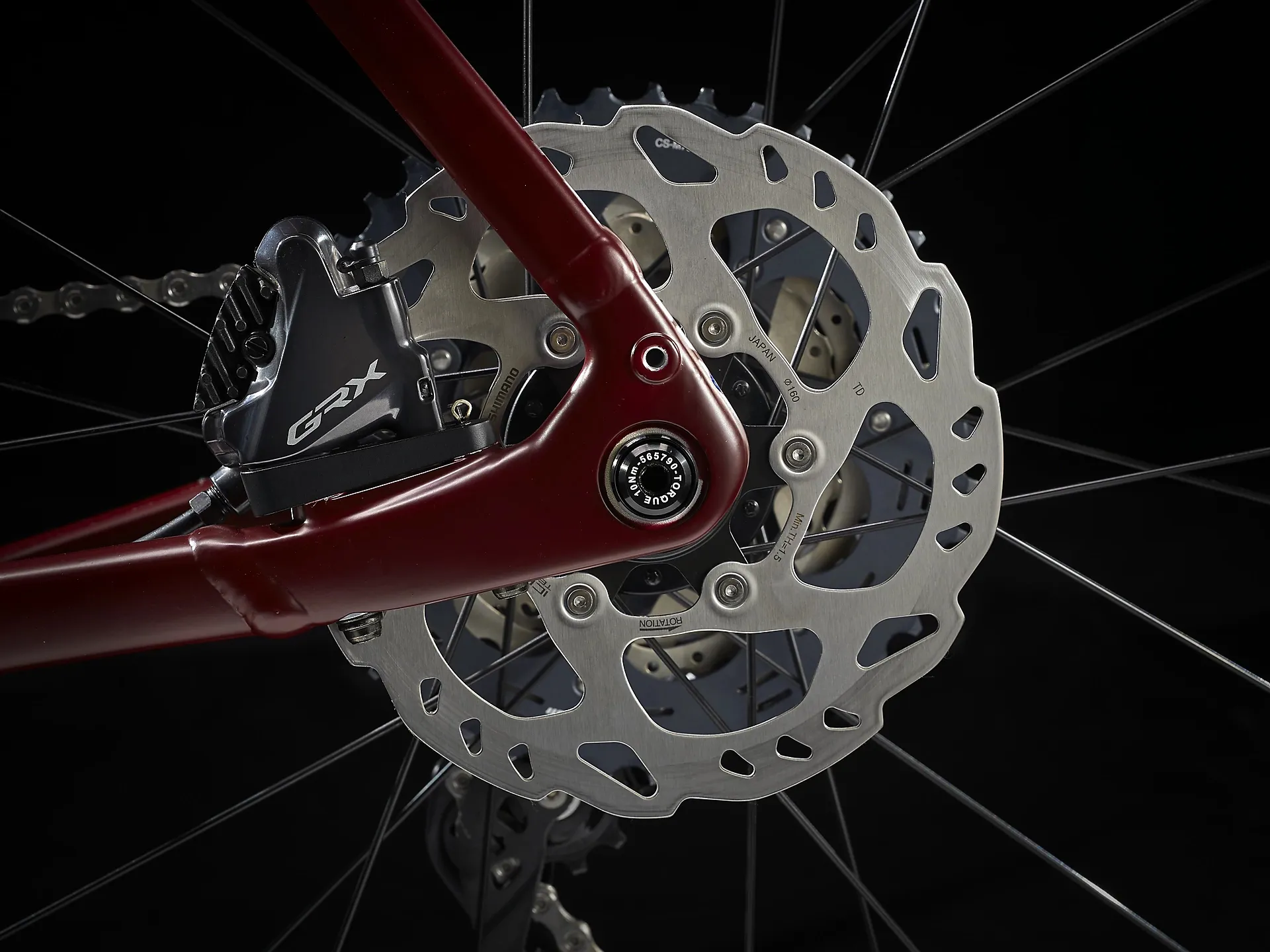 TREK Checkpoint ALR 5 Driftless Gravel Bike in Satin Cobra Blood