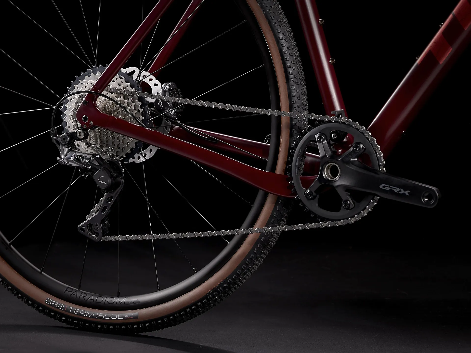 TREK Checkpoint ALR 5 Driftless Gravel Bike in Satin Cobra Blood
