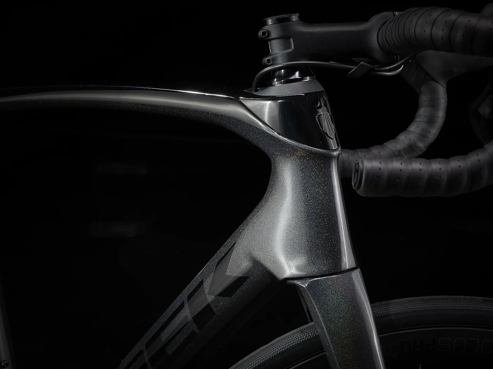 TREK Domane SL 7 Gen 3 Road Bike Dark Prismatic and Trek Black