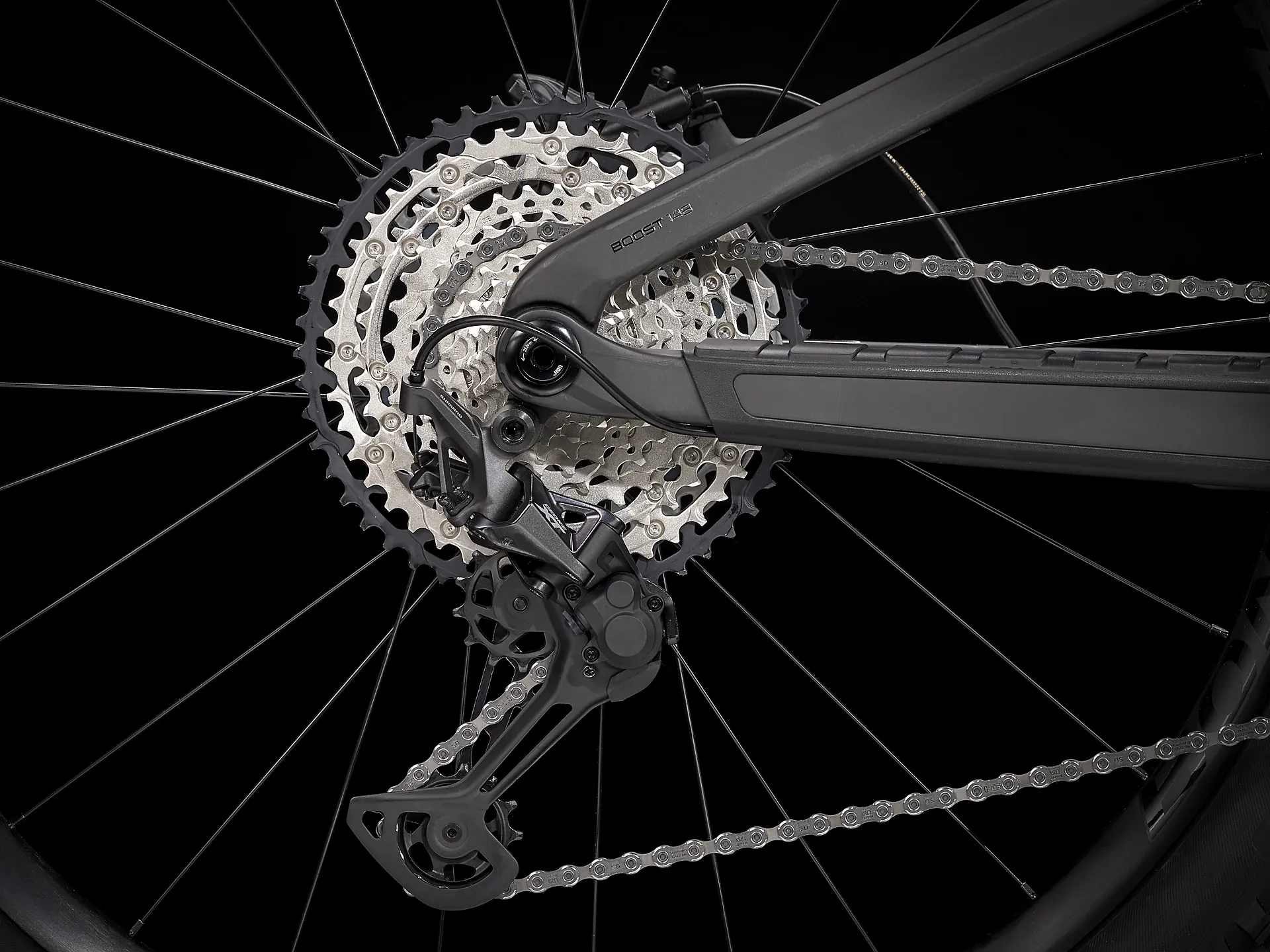 TREK Fuel EX 9.7 Gen 5 Full Suspension Mountain Bike in Matt Raw Carbon