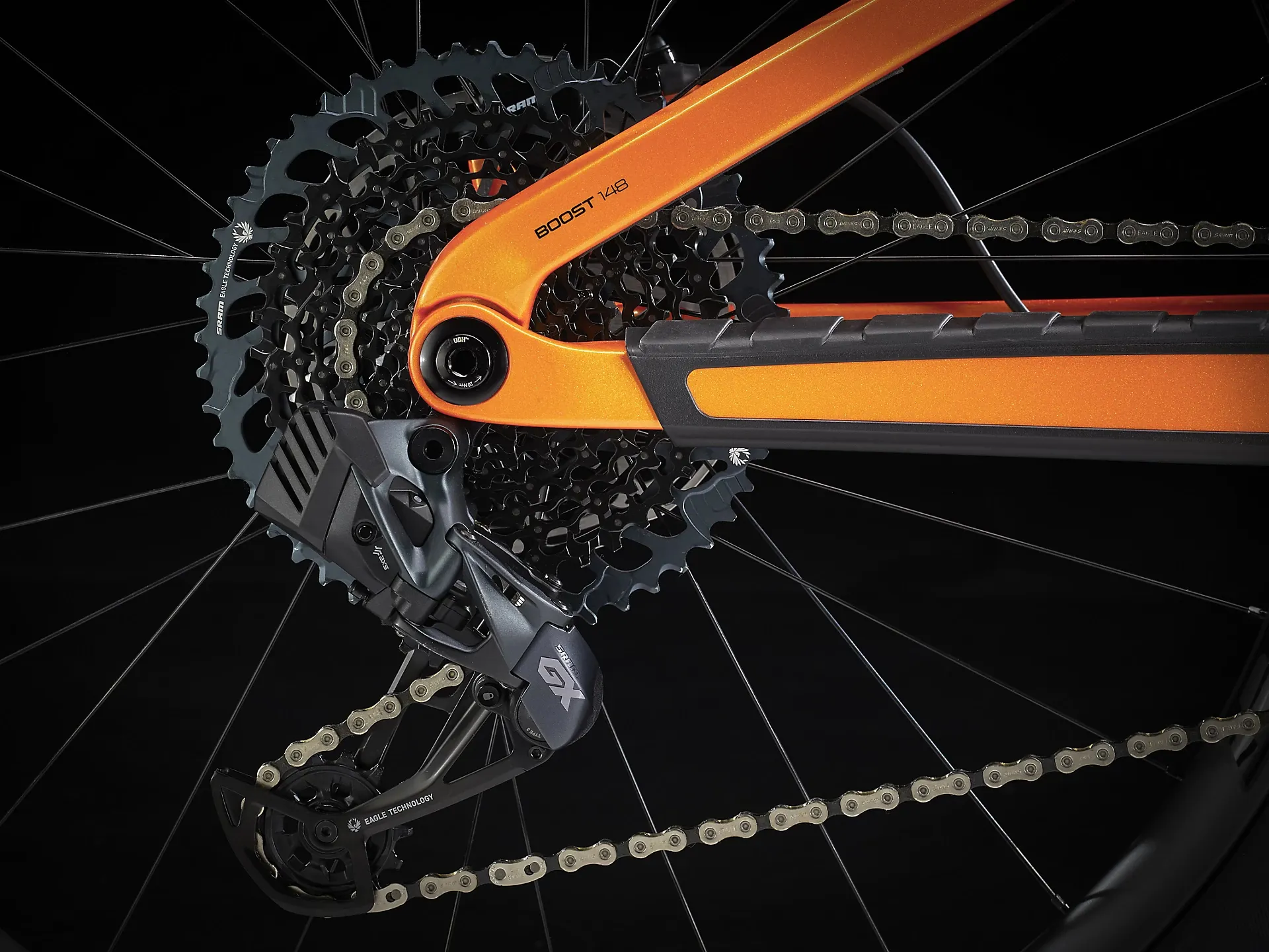 TREK Fuel EX 9.8 GX AXS Gen 5 in Orange