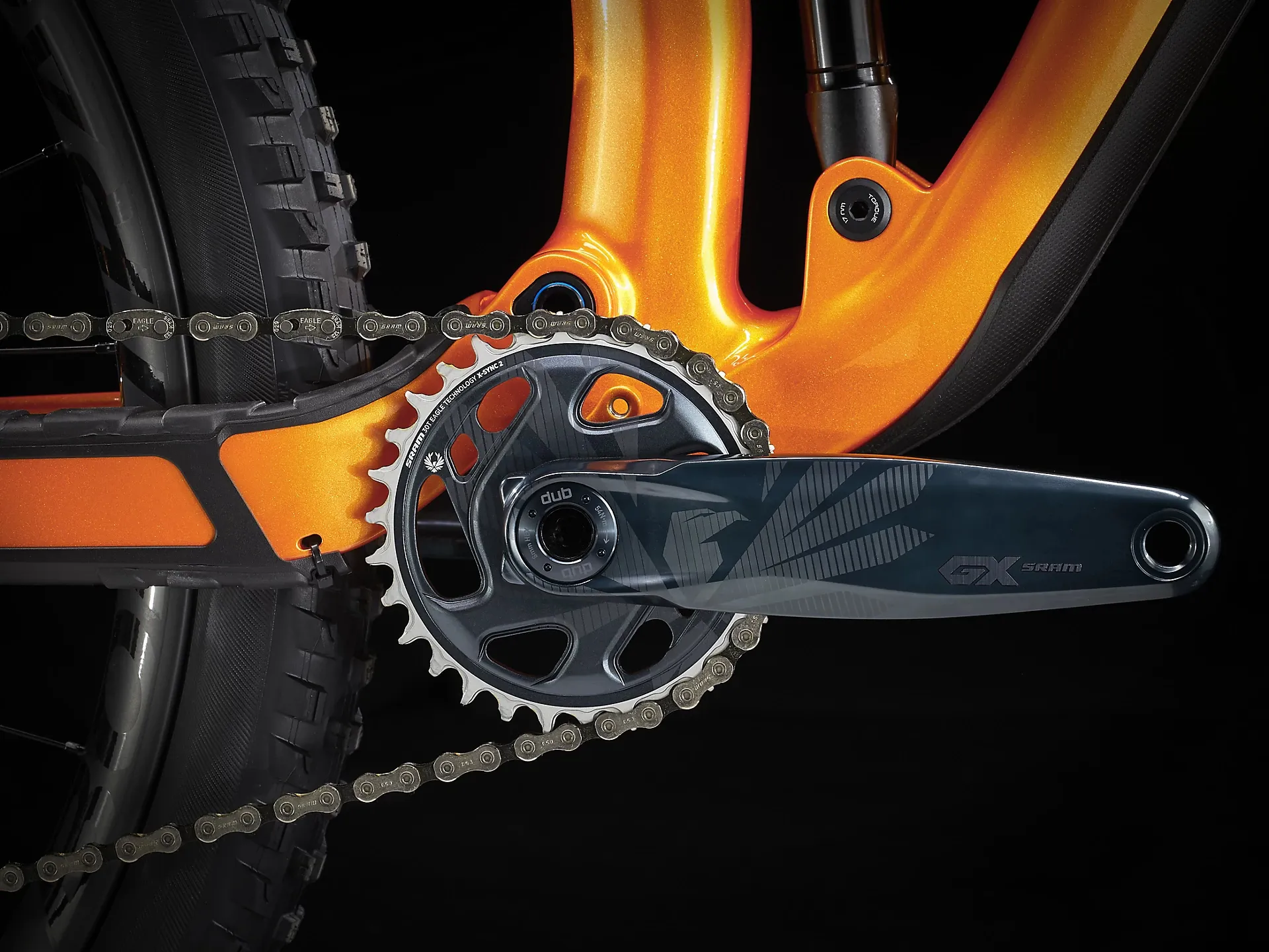 TREK Fuel EX 9.8 GX AXS Gen 5 in Orange