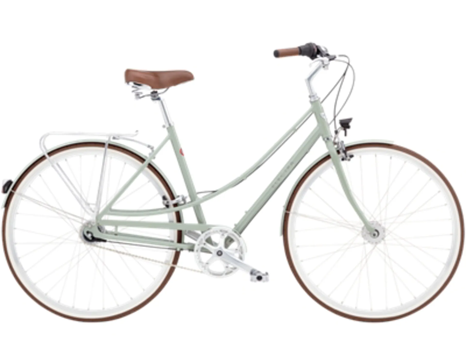 Electra Loft 7i EQ Ladies' Hybrid Bike in Green - Medium