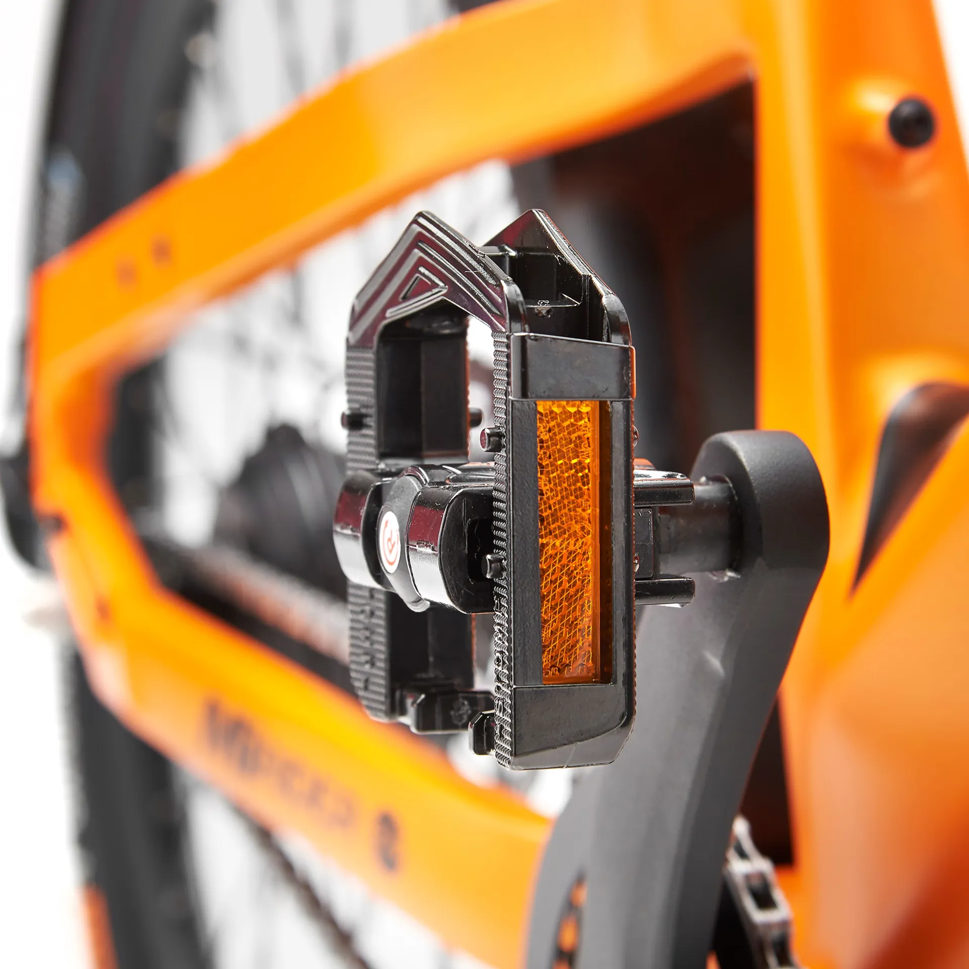 MiRiDER 24 Compact Step Through Electric Bike in Ember Orange