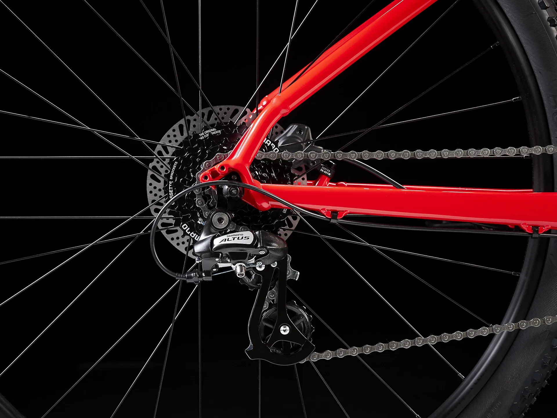 TREK Marlin 5 Gen 2 Hardtail Mountain Bike Radioactive Red