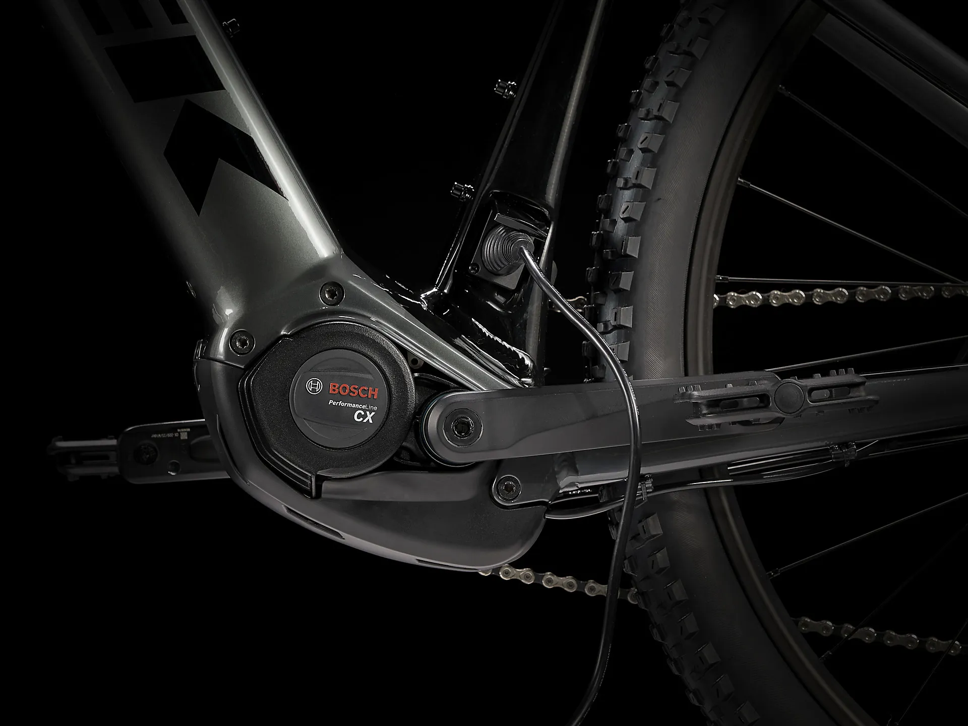 TREK Powerfly 4 625Wh Gen 3 Electric Mountain Bike Grey and Black
