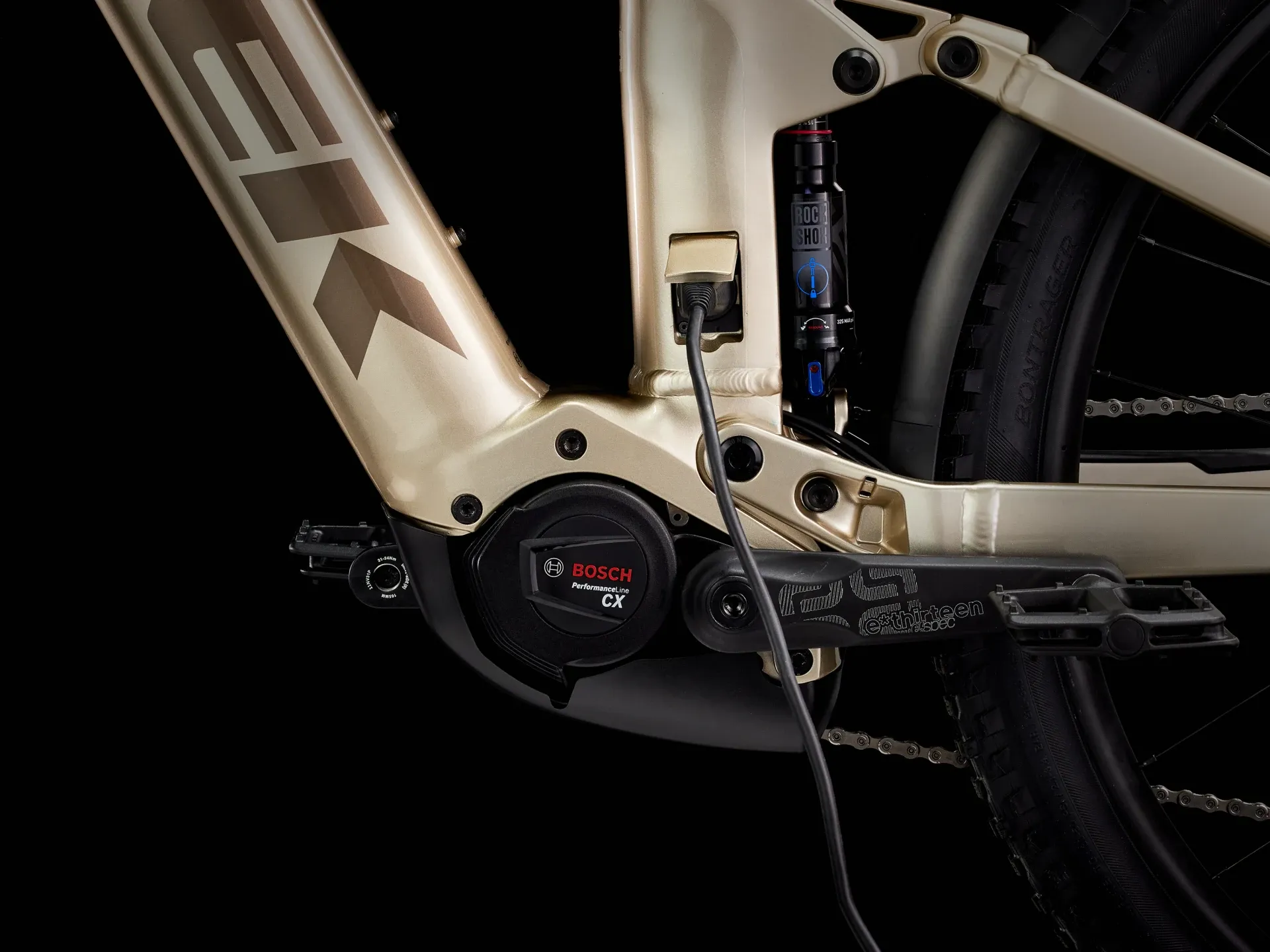 TREK Powerfly FS 7 625Wh Gen 3 Full Suspension Electric Mountain Bike ...