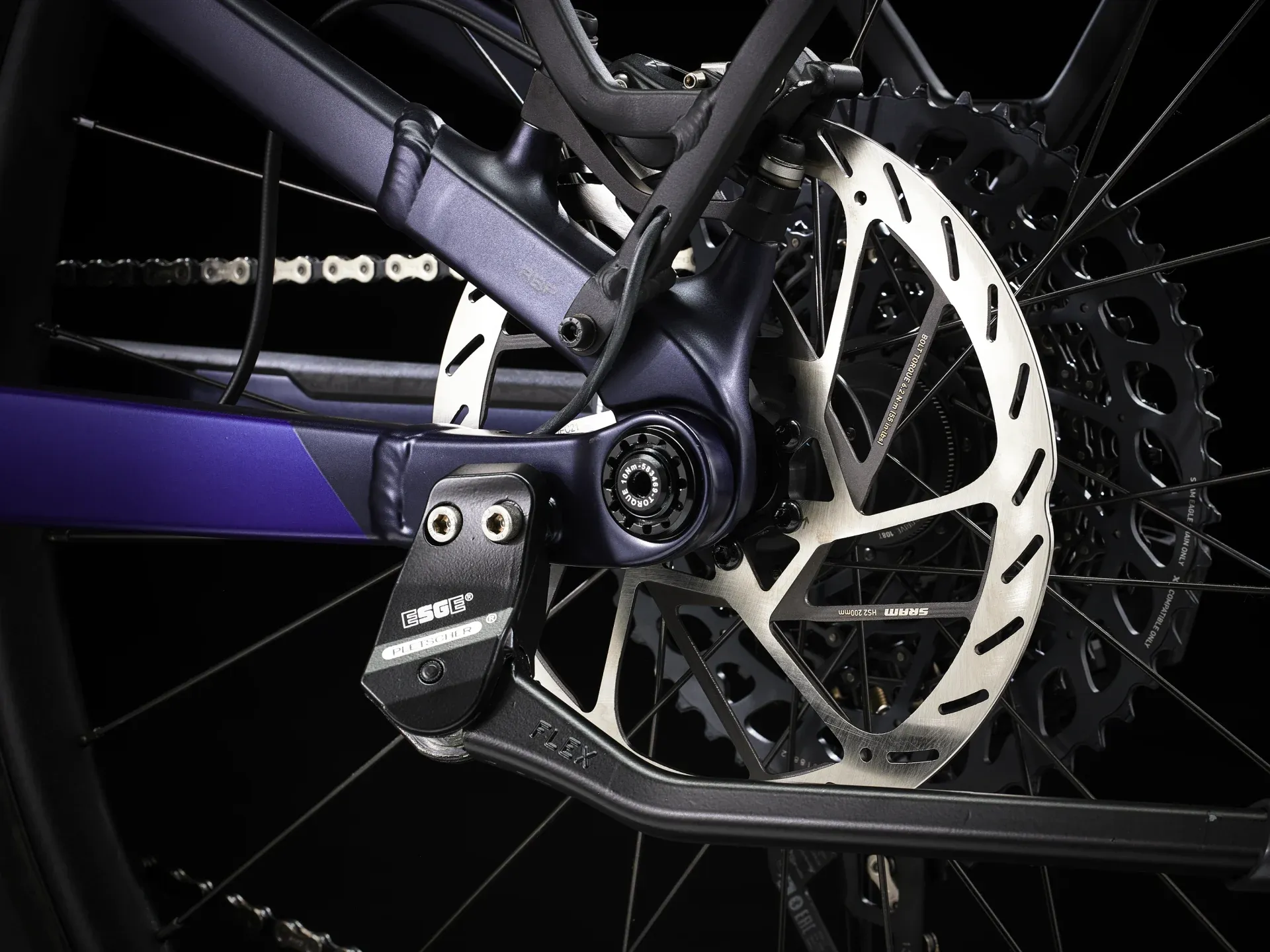 TREK Powerfly FS 9 Equipped 625Wh Gen 3 Full Suspension Electric ...