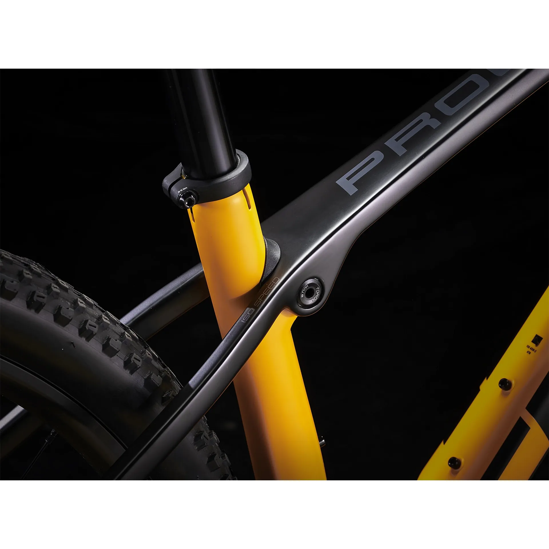 TREK Procaliber 9.6 Mountain Bike in Marigold and Deep Smoke