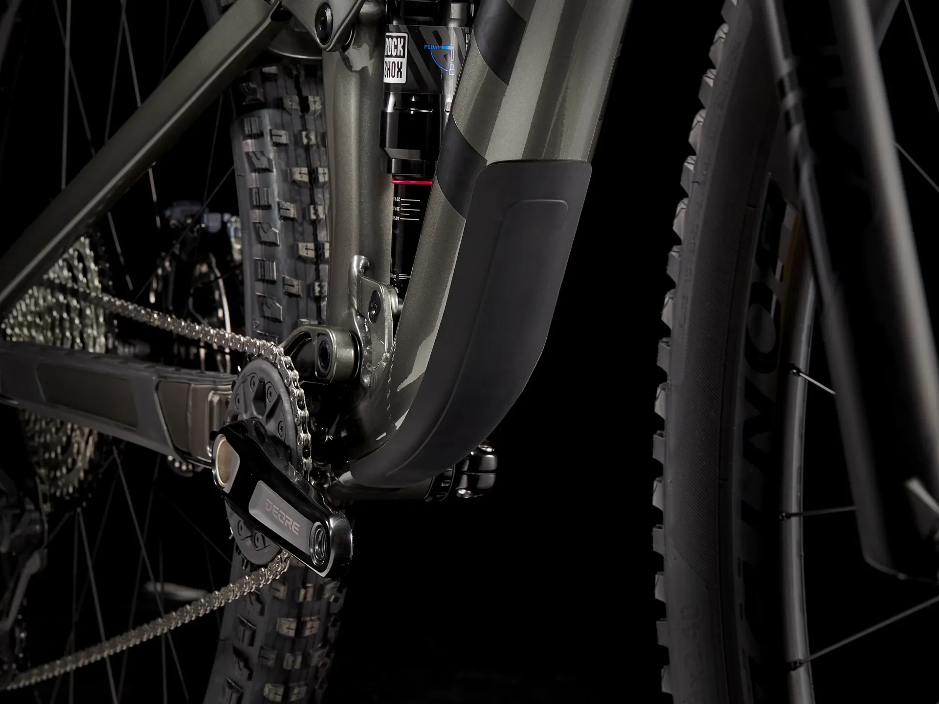 TREK Top Fuel 8 Full Suspension Mountain Bike in Mercury