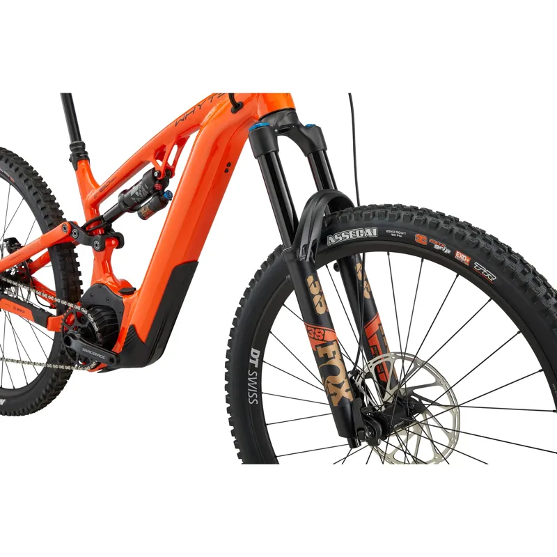 Whyte Bikes E-160 RSX Full Suspension Electric Mountain Bike in Orange ...