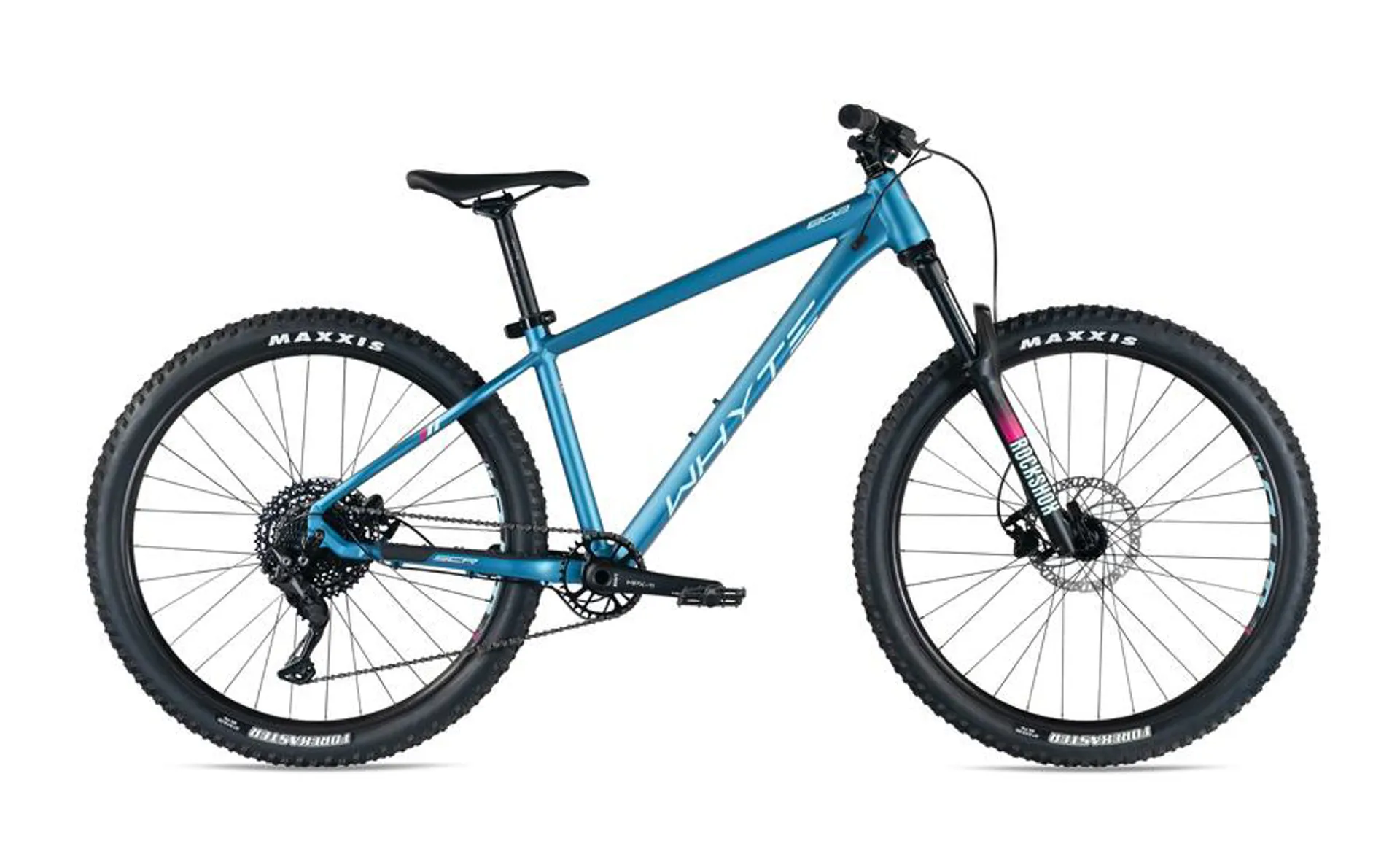 2022 Whyte 802 Compact V4 Hardtail Mountain Bike Matt Diesel Blue