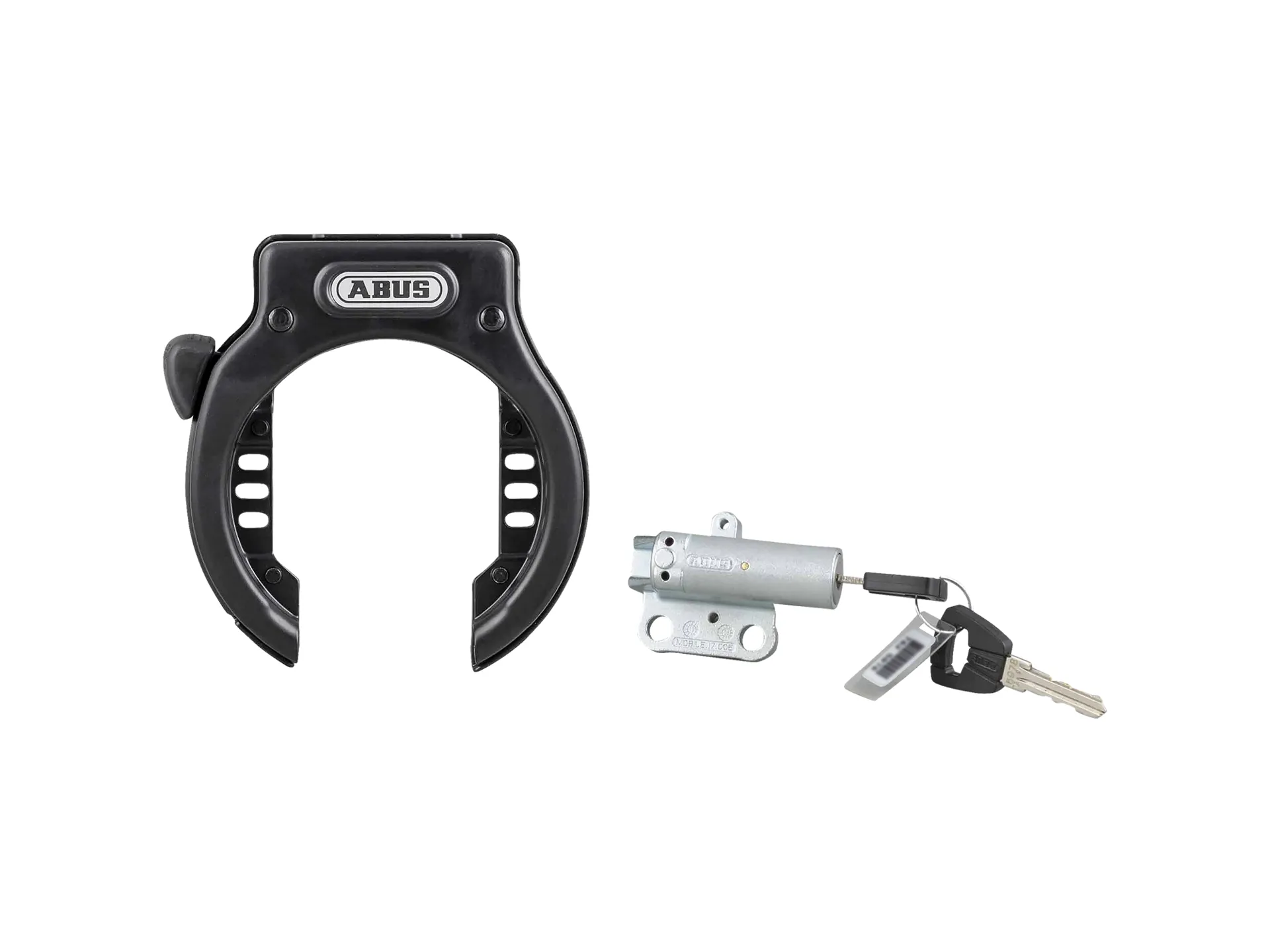 Abus 4650L R RIB Battery T82 Ring Lock in Black