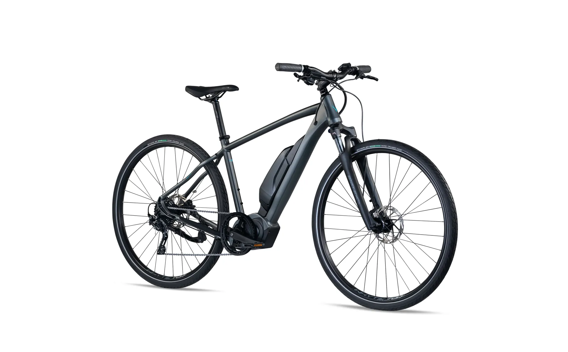 2022 Whyte Coniston Hybrid Electric Bike Matt Granite Grey