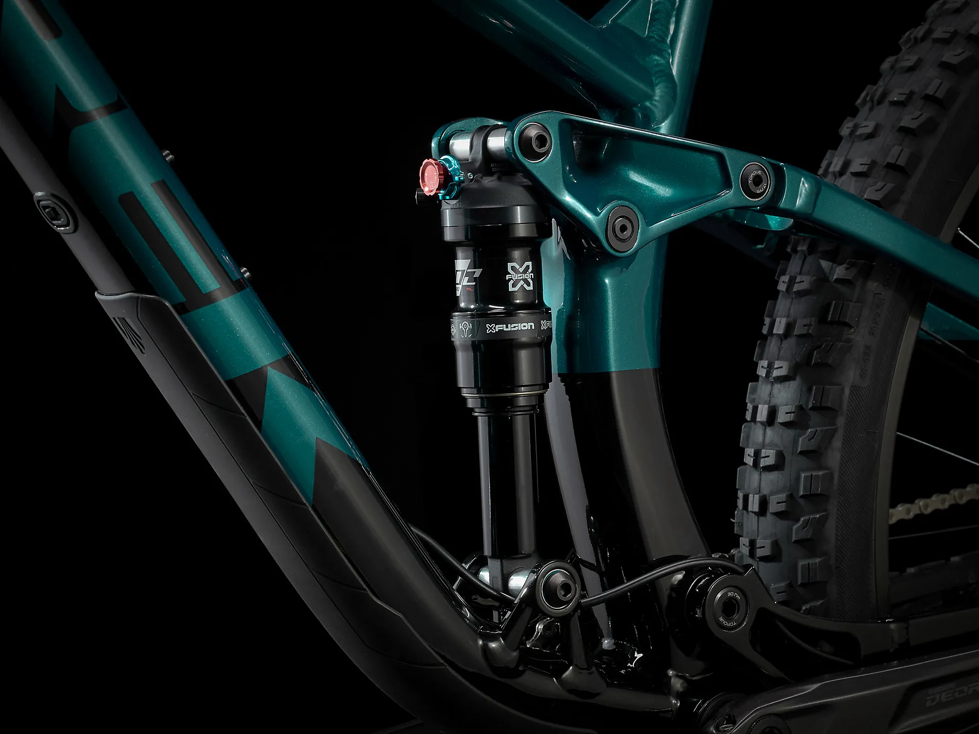 2022 Trek Fuel EX 5 Full Suspension Mountain Bike Dark Aquatic