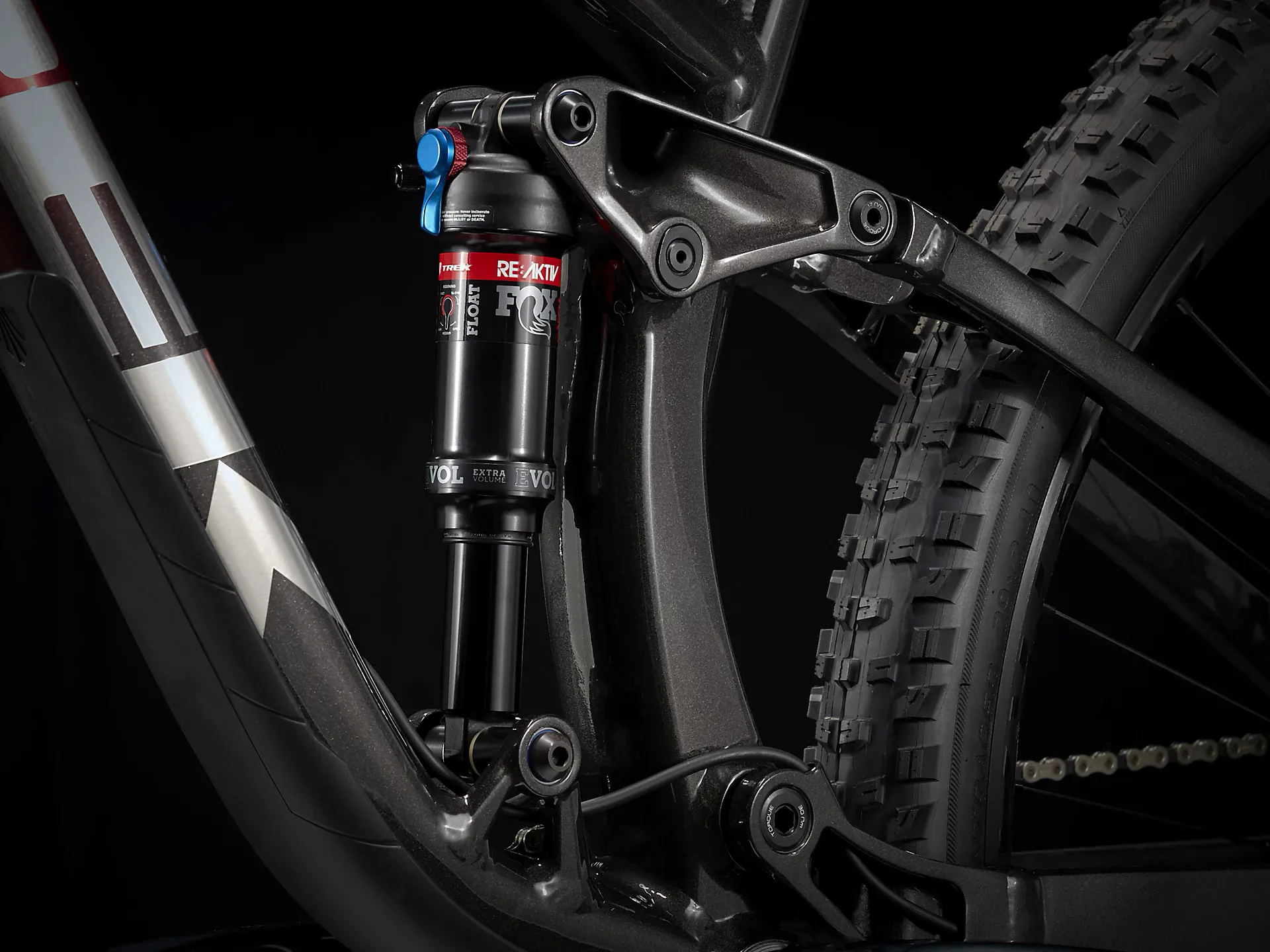 2021 Trek Fuel EX 8 GX Rage Red to Dnister Black Fade