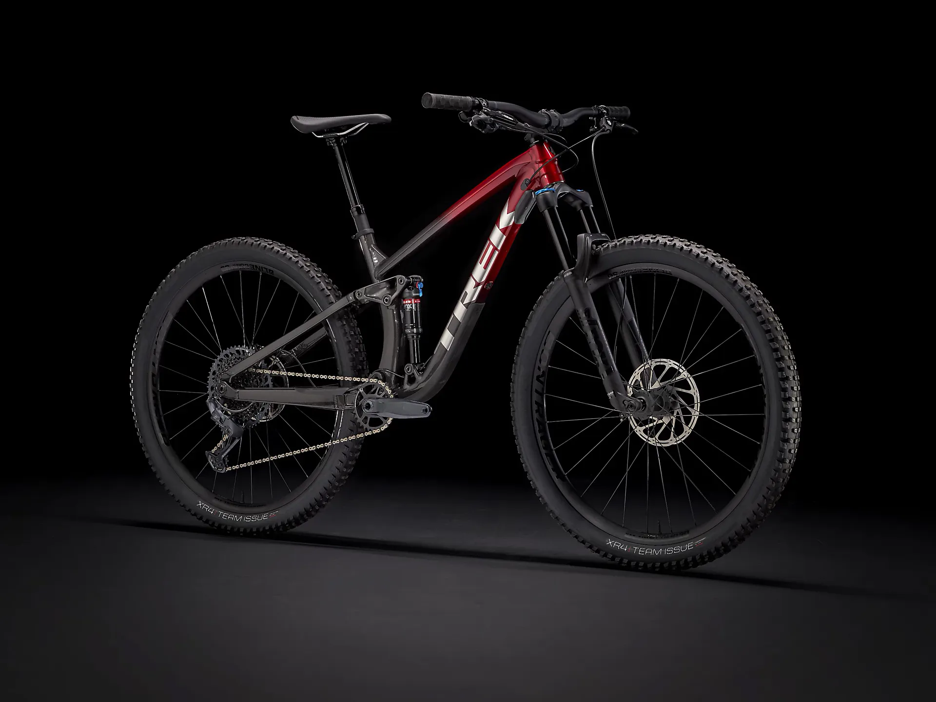2021 Trek Fuel EX 8 GX Rage Red to Dnister Black Fade