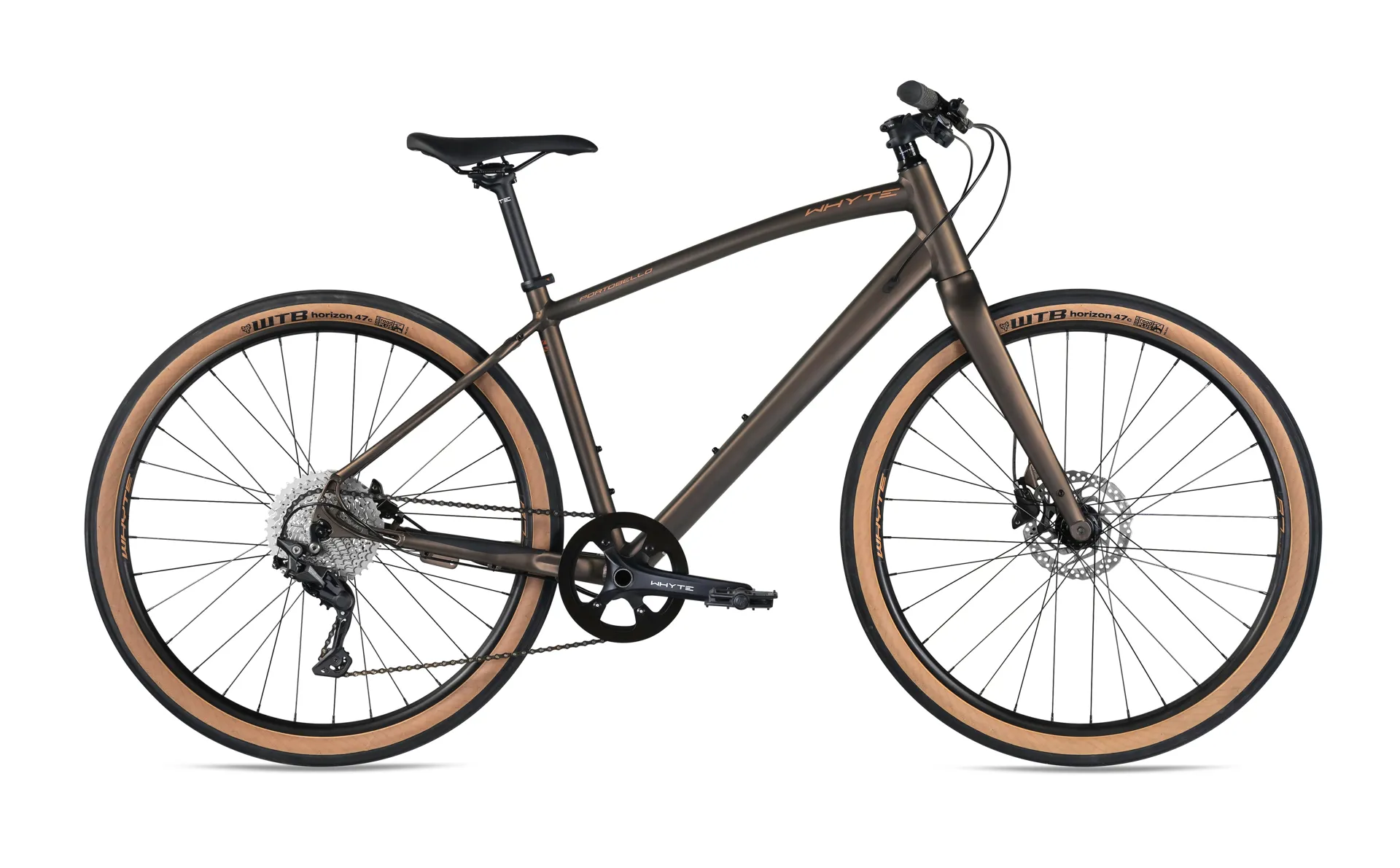2022 Whyte Portobello Hybrid Bike Bronze