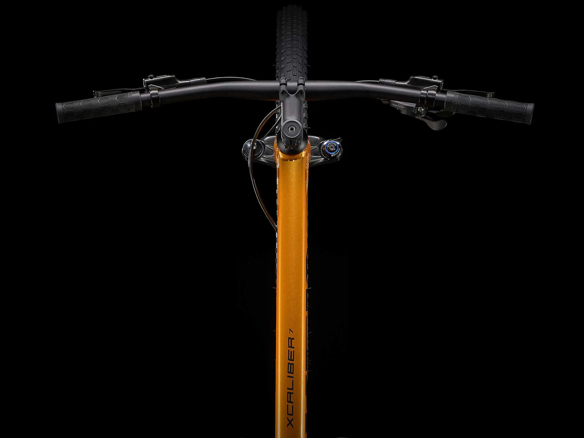 2021 TREK X-Caliber 7 Mountain Bike in Orange and Grey