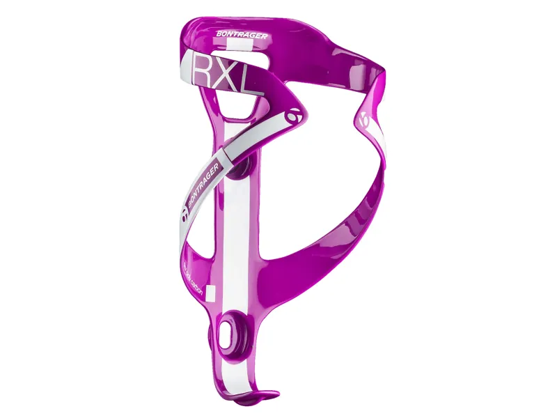 Bontrager RXL Carbon Water Bottle Cage in Hot Purple