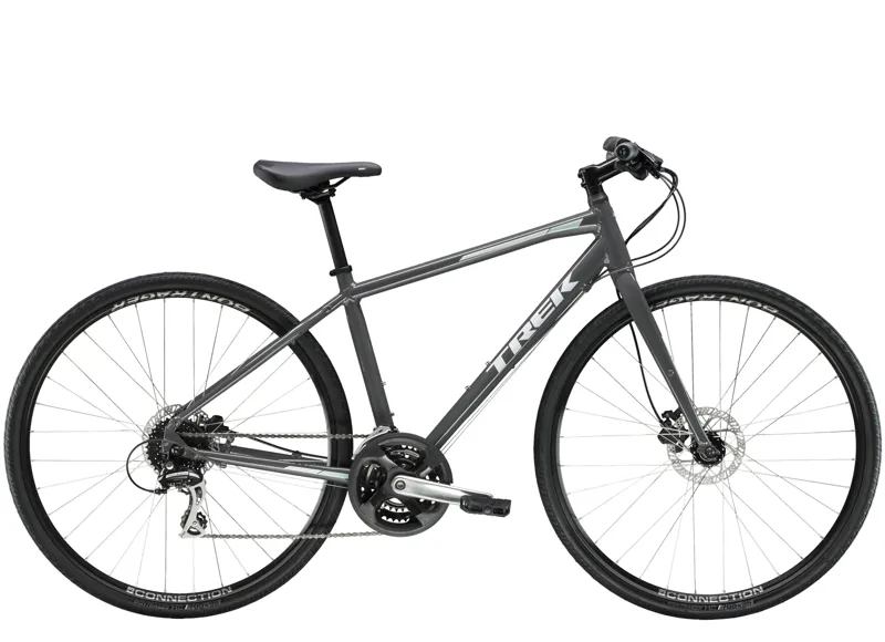 2019 Trek Womens FX 2 Womens Stagger Hybrid Bike in Black