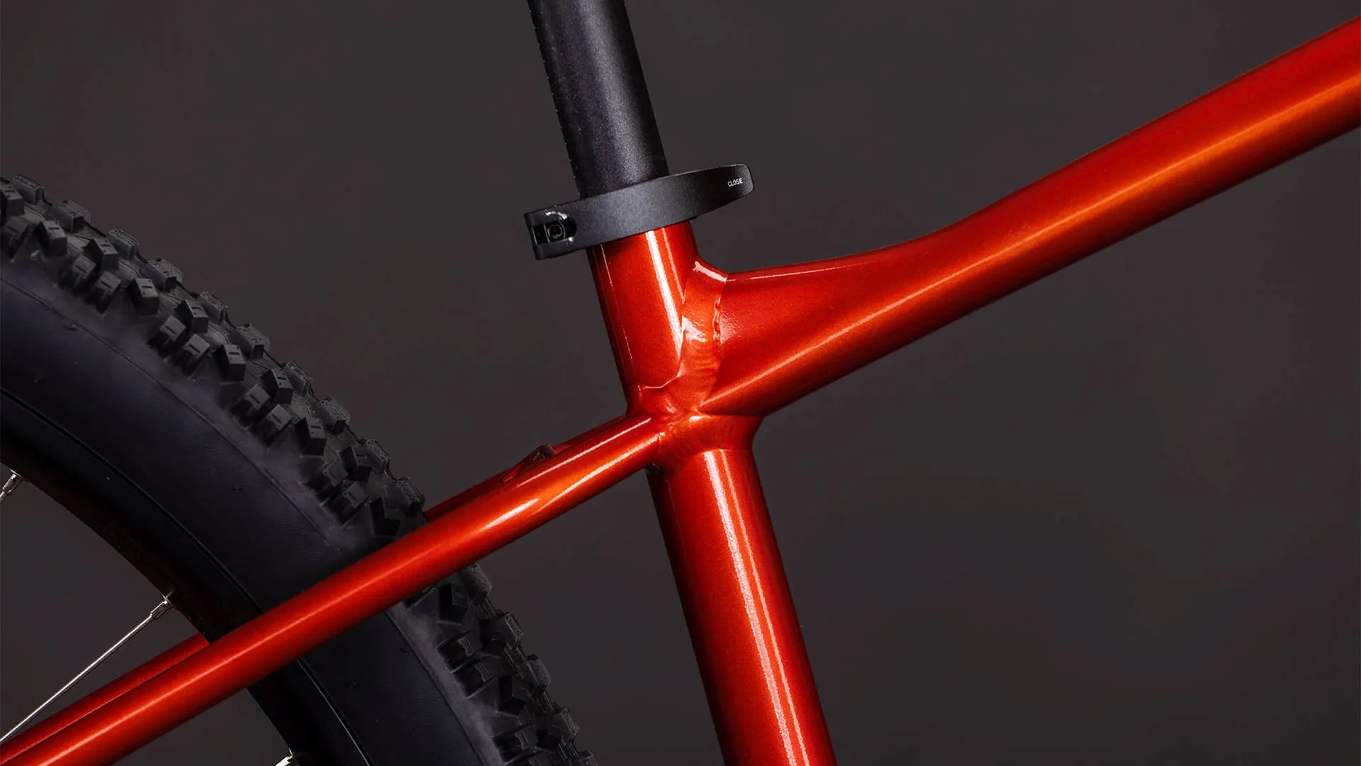Cube Aim ONE Hardtail Mountain Bike in Sundowner and Black