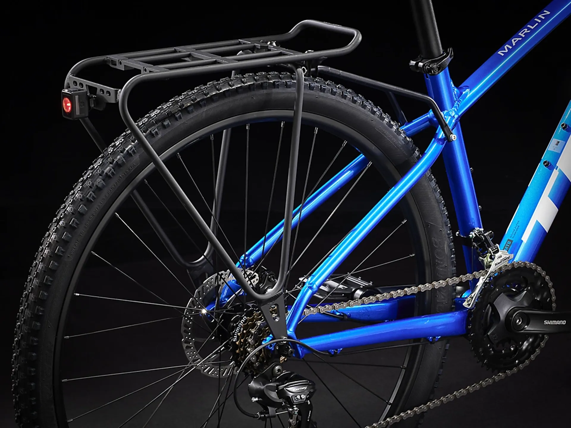 TREK Marlin 4 Gen 2 Hardtail Mountain Bike in Alpine Blue