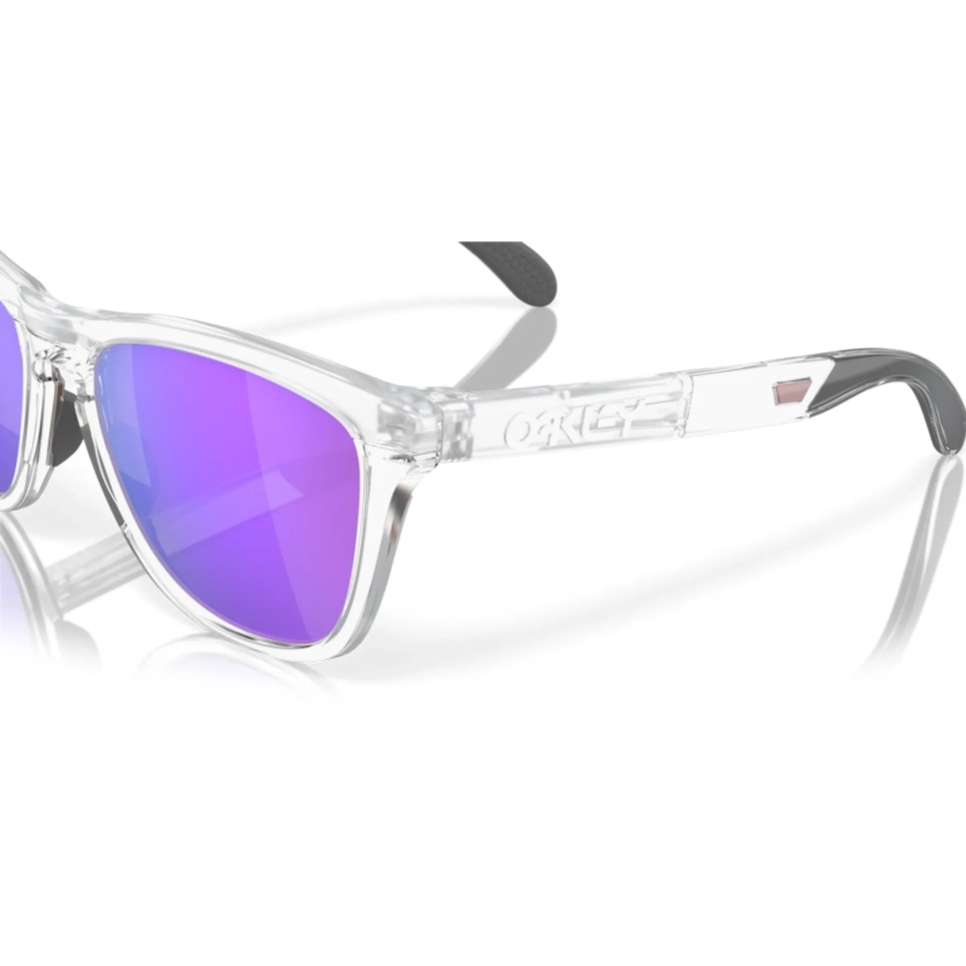 Oakley Frogskins Range Sunglasses in Clear and Prizm Violet Oakley Frogskins Range Sunglasses in Clear and Prizm Violet