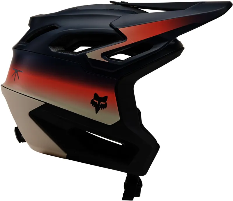 Fox Dropframe Pro Lunar Mountain Bike Helmet in Midnight