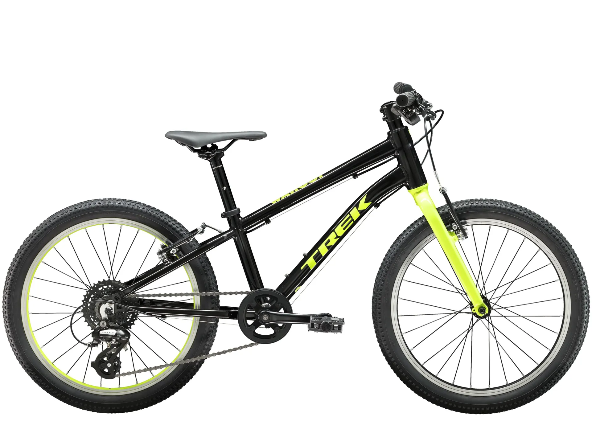 TREK Wahoo 20 inch Wheel Kids Bike Trek Black and Volt