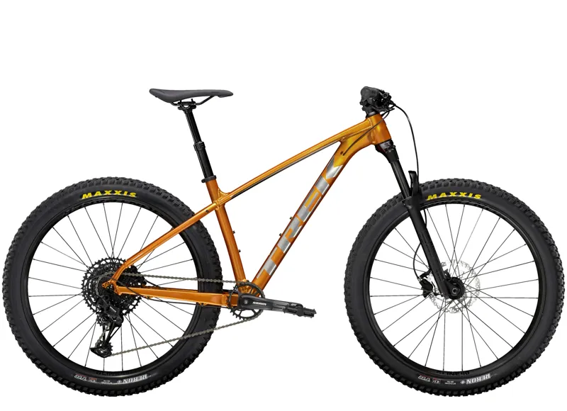 2021 Trek Roscoe 7 Factory Hardtail Mountain Bike Orange and Gunal